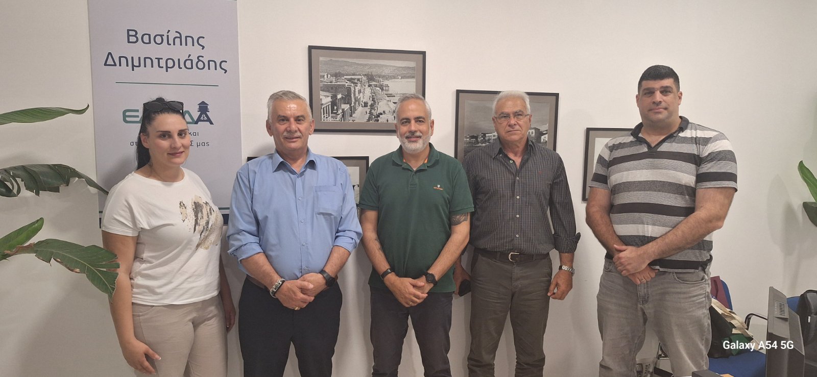 Συνάντηση αντιπροσωπεία της Γραμματείας ΠΟΠΟ Λεμεσού με τον υποψήφιο ...